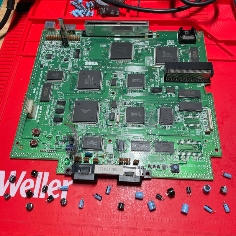 Sega Saturn Model 2 w/ Region Free BIOS, Phantom Modchip, FRAM Upgrade ...