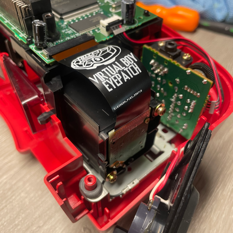 Virtual Boy w/ New Ribbons, Full Recap Service & Full Service Cleaning ...