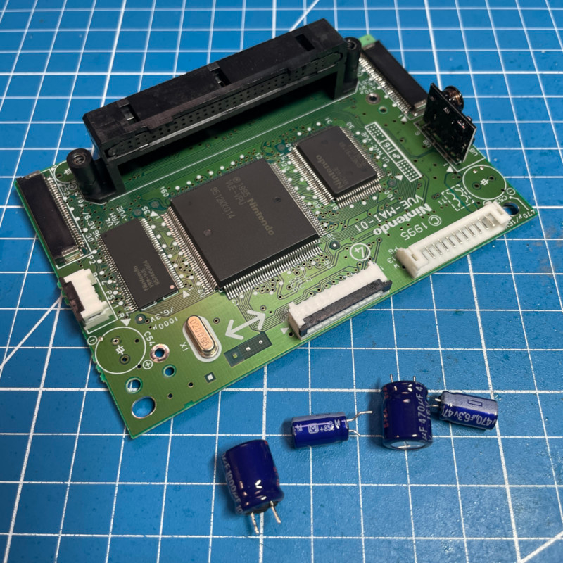 Virtual Boy w/ New Ribbons, Full Recap Service & Full Service Cleaning ...